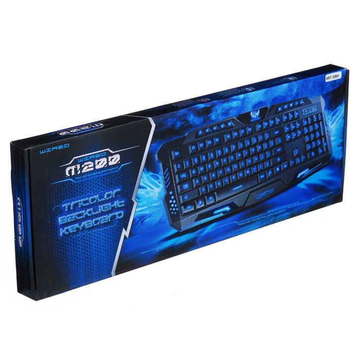 Клавіатура Keyboard Led M200 170576, ціна 706 грн — Prom.ua (ID#1135906911)