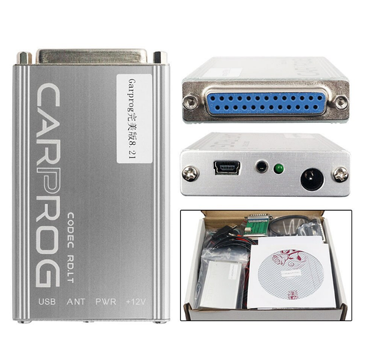 Купити Програматор автомобільний Carprog V8.21 + набір адаптерів, ціна ...