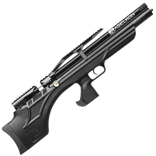 Пневматична гвинтівка PCP Aselkon MX7-S Black кал. 4.5 (1003372), ціна ...