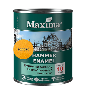 Антикоррозийная эмаль молотковая 3 в 1 TM Maxima Краска молотковая цена ...