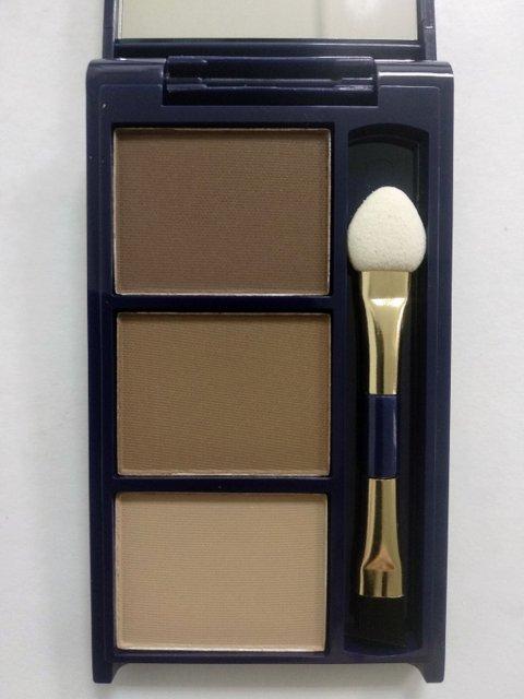 Тени-корректор для Бровей и Век Матовые FFleur Trio Eyebrow Тройные EB ...