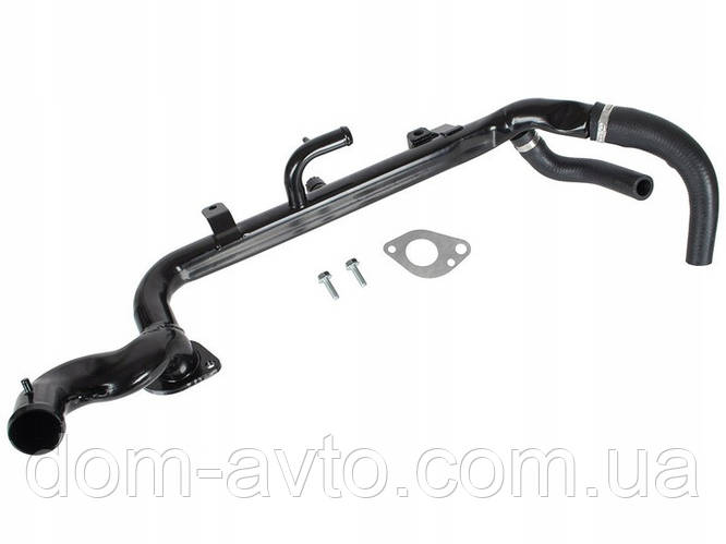 Патрубок трубка охлаждения 1338763 1338341 Opel Astra H Signum Vectra C ...