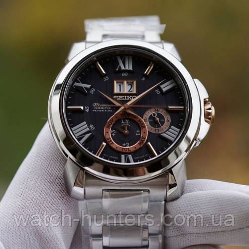 Купить Часы Seiko SNP153P1 Premier Kinetic Perpetual Calendar, цена 30020 грн — Prom.ua (ID ...