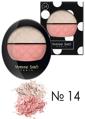 Румяна двойные Vivienne Sabo Teinte Delicate №14- (ID#1295316056), цена: 1553 ₴, купить на Prom.ua