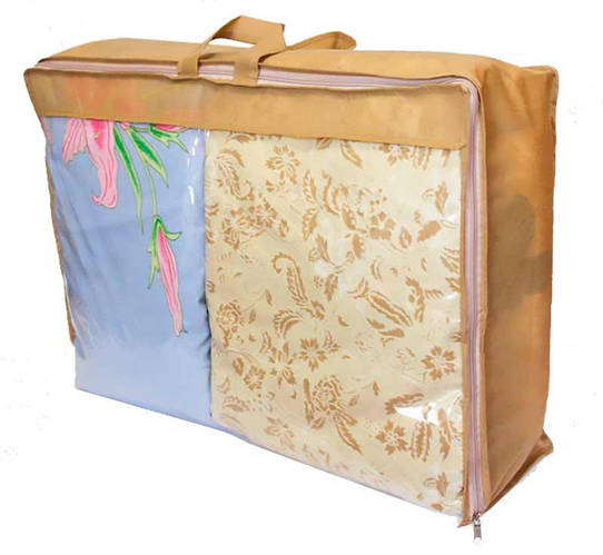 Кофр для хранения вещей\сумка для одеяла L HS-L-beige (Бежевый) (ID ...