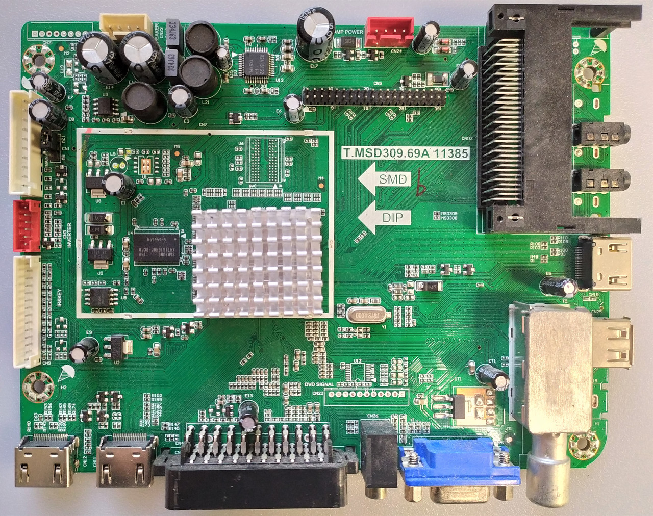 Купить Плата main T.MSD309.69A 11385 (на телевизор Everline EV32HD81H ...