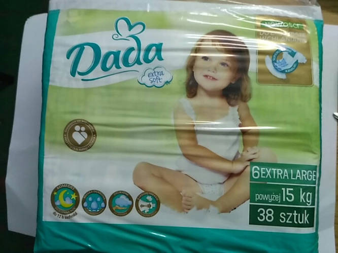 Купить Підгузник DADA Польща EXTRA SOFT 6 понад 15 кг 38 шт, цена 320 ...