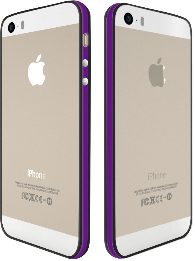 Силіконовий бампер iPhone 5 5S SE Colorful (Айфон 5 5С СЕ), ціна 5 грн ...