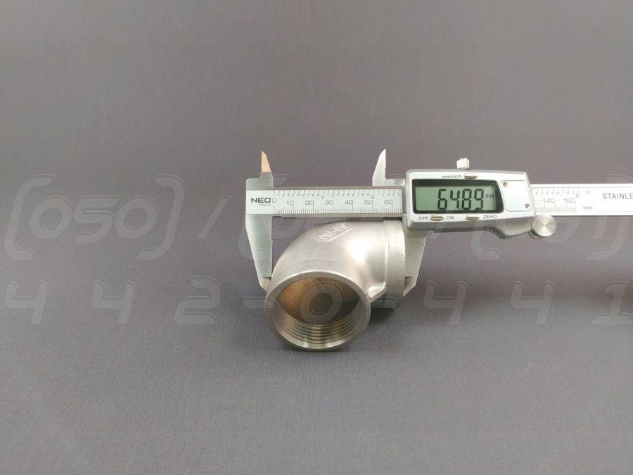 Купить Косинець з внутрішніми різьбами Ду 32 (1"1/4) з нержавіючої ...