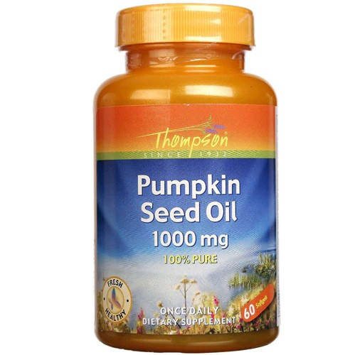 Thompson Pumpkin Seed Oil для здоров'я простати, олія гарбузового ...