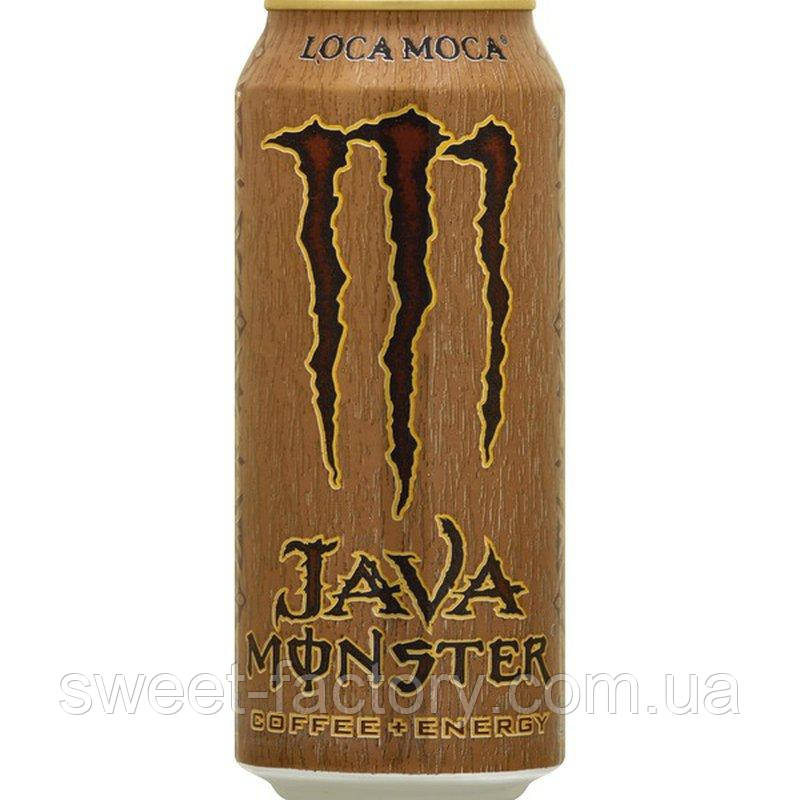 Енергетик Monster Energy Java Loca Moca 443ml: продаж, ціна у Чернігові. Спортивне харчування ...