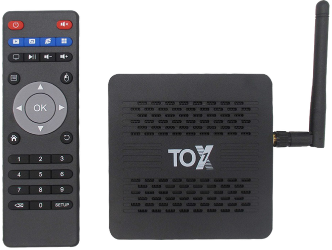 Купить TOX1 TV Box, 4/32 Гб, 8K UltraHD, Amlogic S905X3, Android 9.0 ...