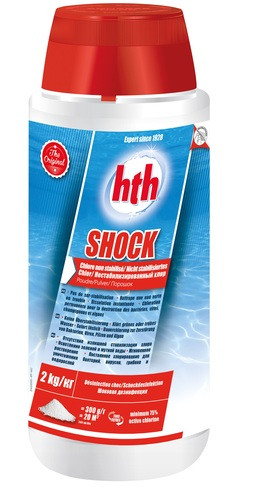 Химия для бассейнов шок хлор hth SHOCK powder - 2 кг (гранулы ...