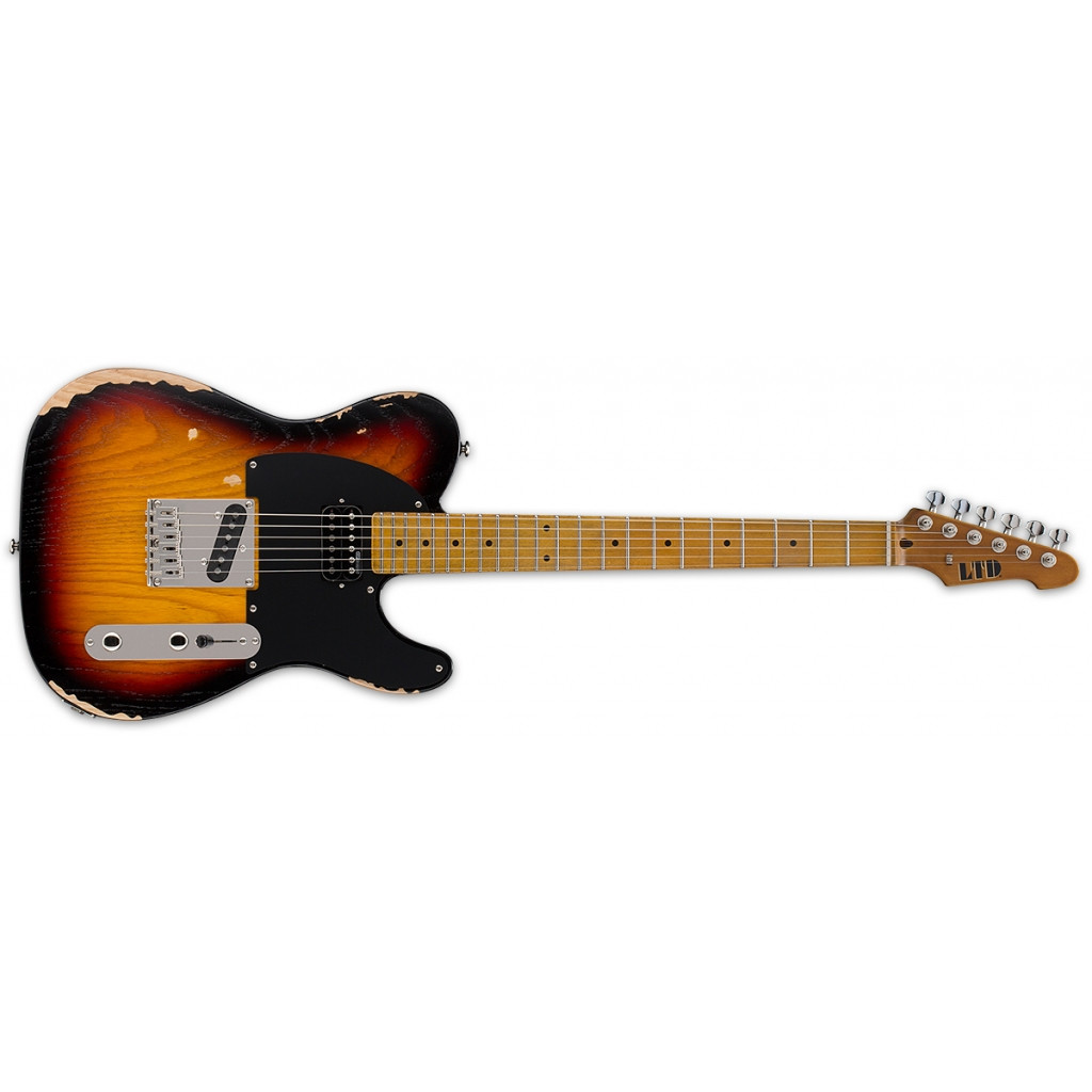 Электрогитара ESP LTD TE-254 Distressed 3-Tone Burst — Купить Недорого ...