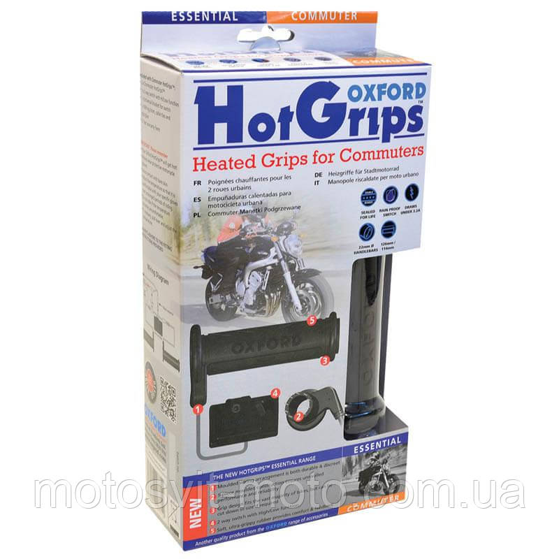 Подогрев Ручек Руля Oxford Hotgrips Commuter & Handlebar Switch ...