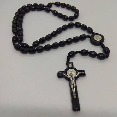 Чотки намисто католицькі ароматичні дерев'яні коричневі розарій, ціна ...