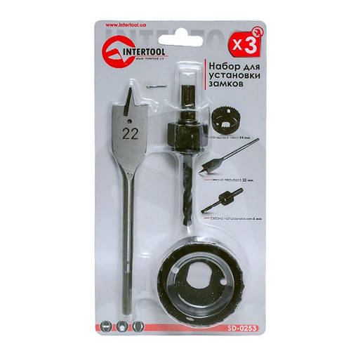 Набір для встановлення замків INTERTOOL SD-0253 sck (ID#1300651417), ціна: 139 ₴, купити на Prom.ua