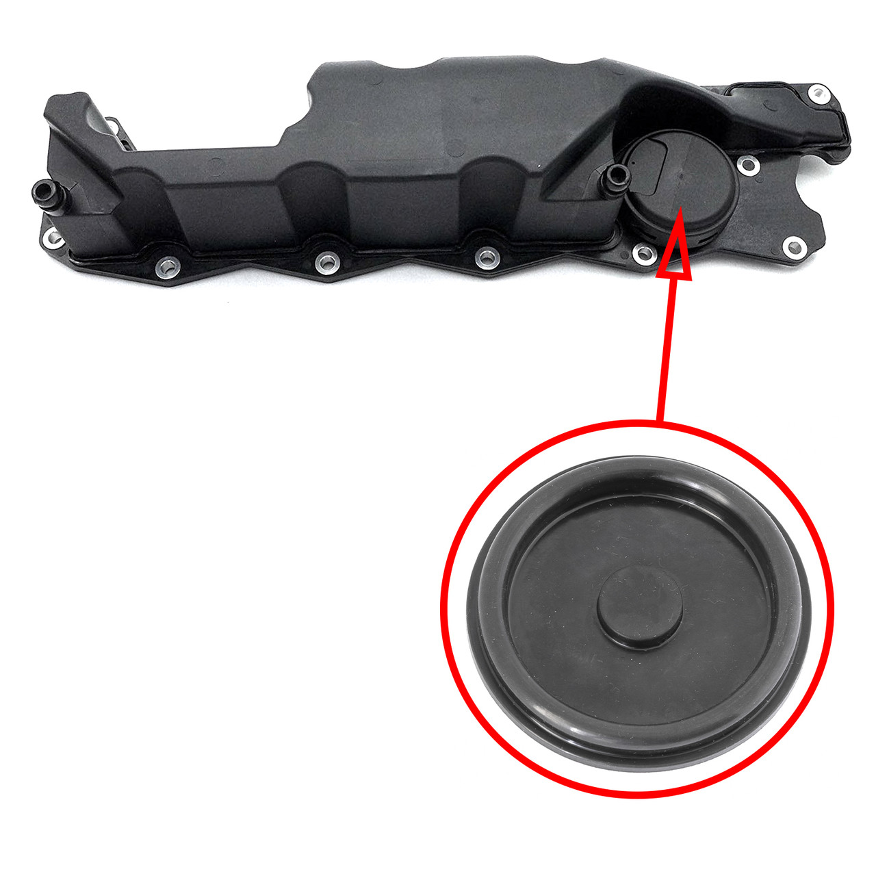 Мембрана масловіддільника Volvo 2.4L; 3.2L 30788481, ціна 350 грн ...