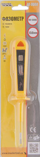 Купить Фазометр цифровой MASTERTOOL 100-500 V 40-0004, цена 80 ₴ — Prom.ua (ID#1295704495)
