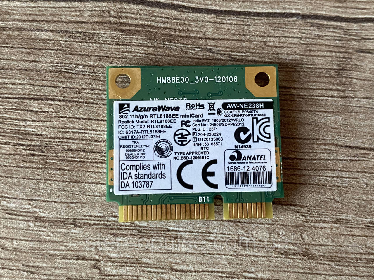 Модуль WiFi Realtek RTL8188EE — Купить Недорого на Bigl.ua (1301835186)