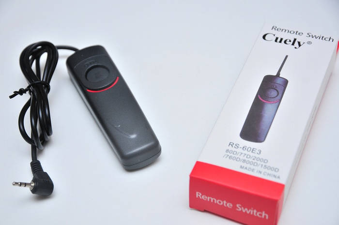 RS-60E3 провідний пульт ДУ для Canon 1100D/1200D/60D/70D/600D/750D та ...