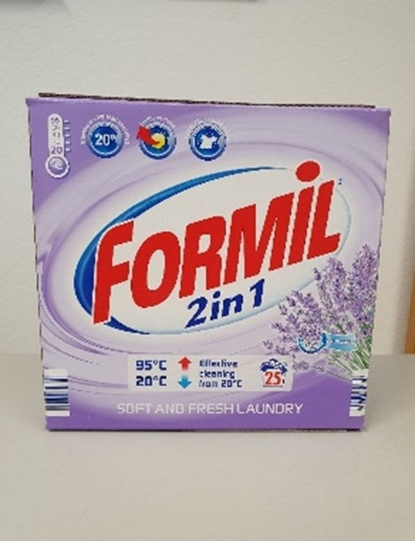 Универсальный порошок для стирки 2 in 1 Formil Lavender 1,625 кг (25 ...