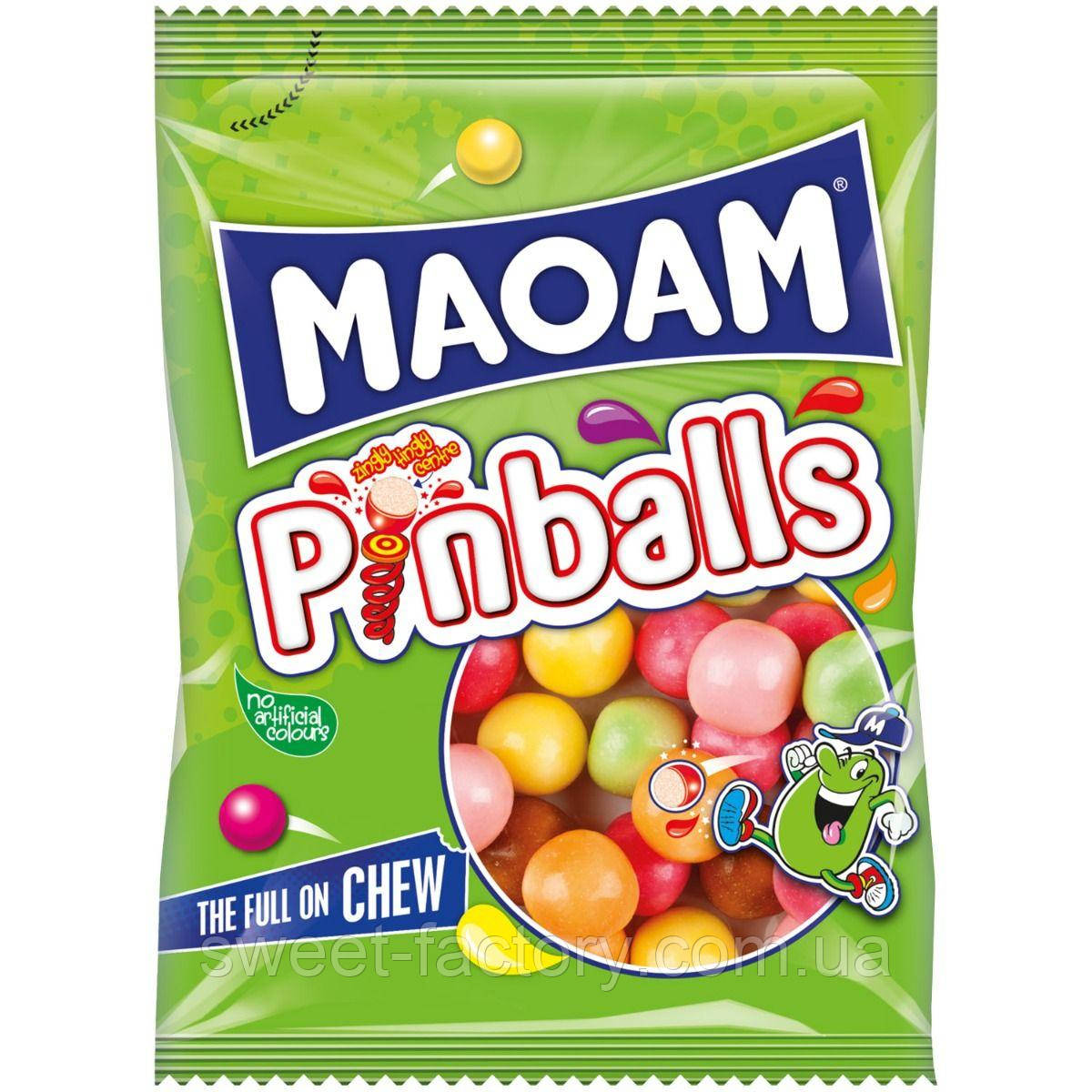 Купить Жевательные конфеты Maoam Pinballs 140g, цена 102 грн — Prom.ua ...