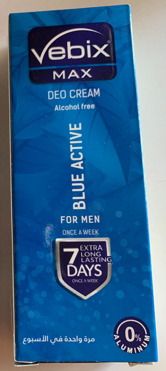 Купить Дезодорант VEBIX Deo Cream Max 7 Days (Вебикс део крем 7 дней ...