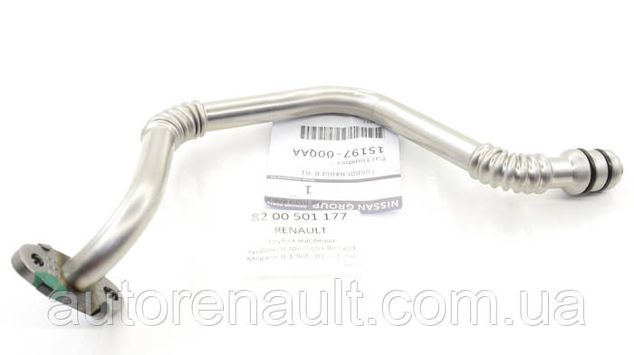 Купити Трубка на злив масла з турбіни на Рено Меган 02-> 1.9 dCi ...