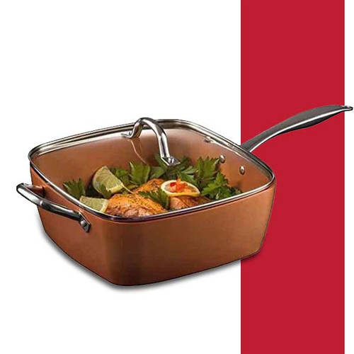 Сковорода универсальная Copper Cook Deep Square Pan, цена: 850 ...