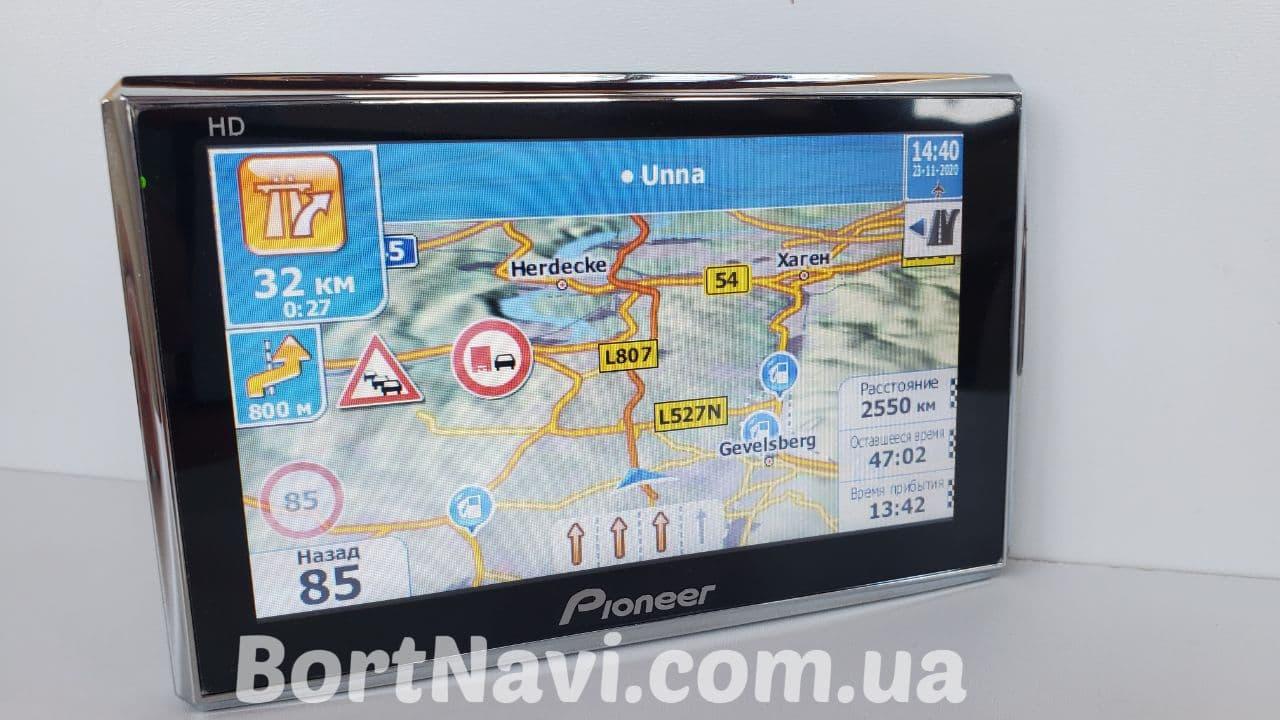 GPS Навигатор 5" Pioneer 5007 Multitach IGO, Navitel Европа, Украина Все Станы 2022 — Купить ...