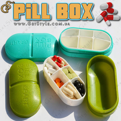Таблетница Pill Box (ID#1305305078), цена: 110 ₴, купить на Prom.ua
