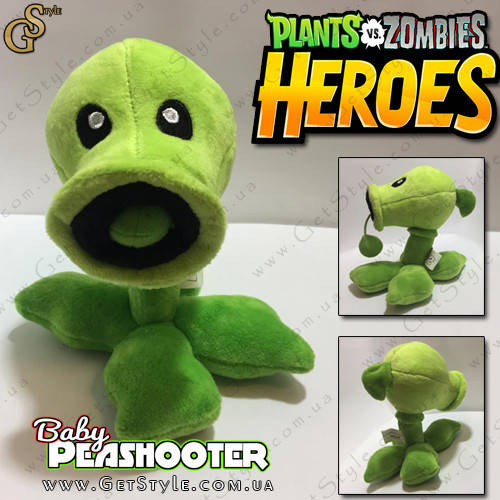 Купить Детеныш Горохострел из Plants vs Zombies Peashooter Baby 17 х 14 ...
