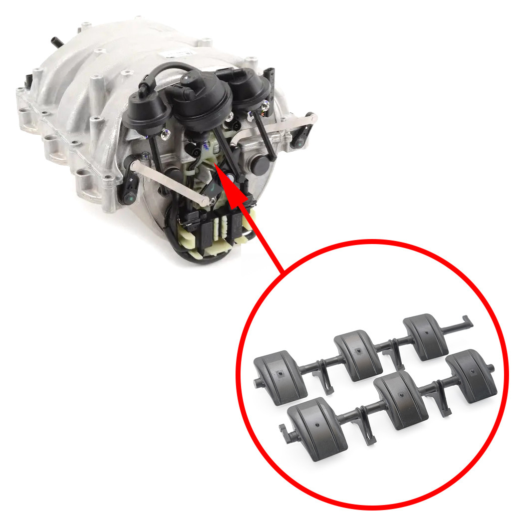 Вихревые заслонки впускного коллектора Mercedes M272 и детали для ...