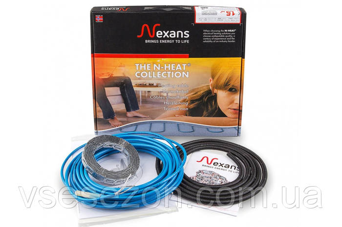 Кабель NEXANS MILLICABLE FLEX 15 Вт/м для плитки двожильний, ціна 7182 ...