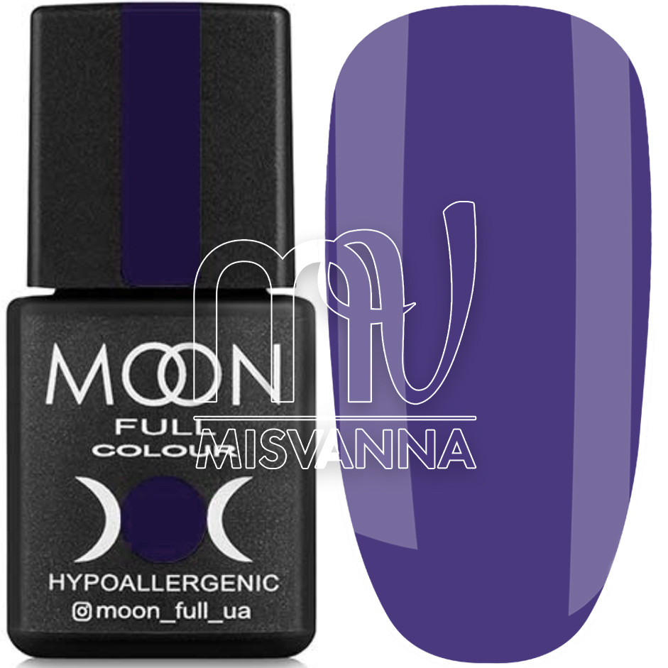 Купить Гель-лак MOON FULL color Gel polish №178, 8 мл фиолетово-синий в ...