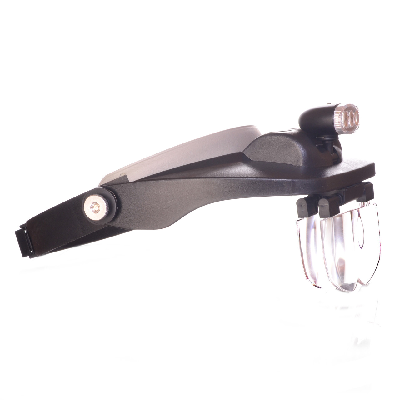 Бинокулярные лупы очки MG81001E (1,2x-7x) c Led подсветкой, сменные ...