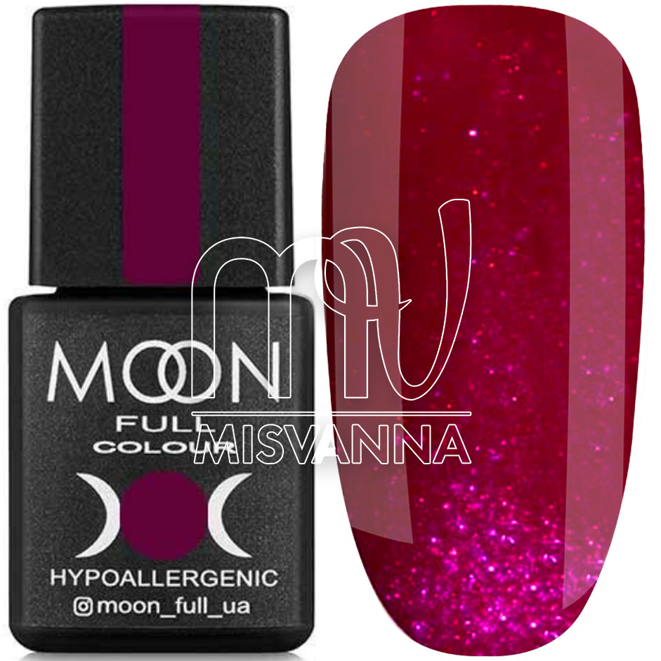 Купити Гель лак MOON FULL color Gel polish, 8 мл №221 вишневий з ...