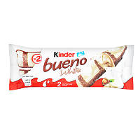 Купить Kinder Bueno White, 39 г, цена 26 ₴ — Prom.ua (ID#1306599305)