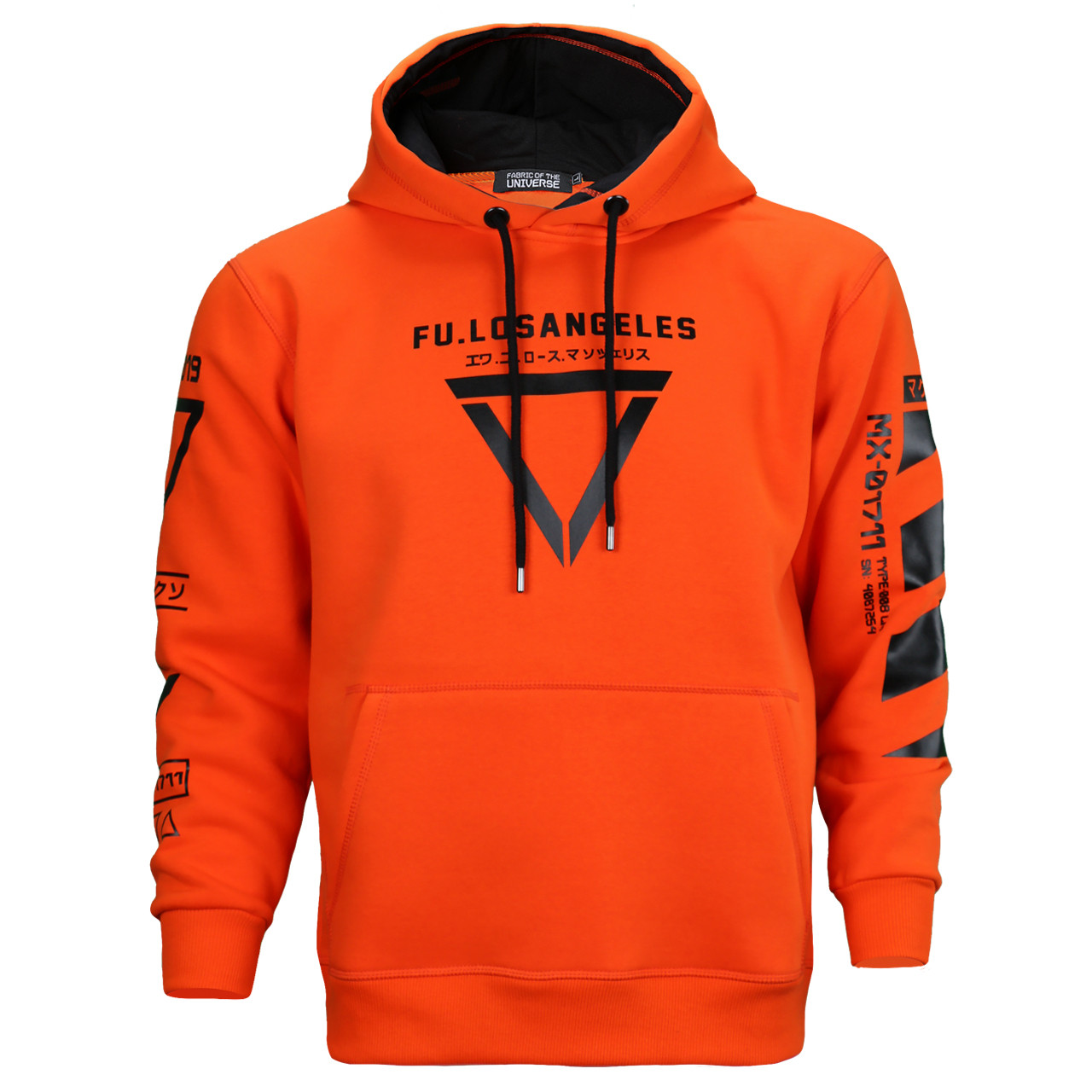 Худи Осень-зима Мужские Оранжевый FABRIC OF THE UNIVERSE #6 ORN L(Р) 21 ...