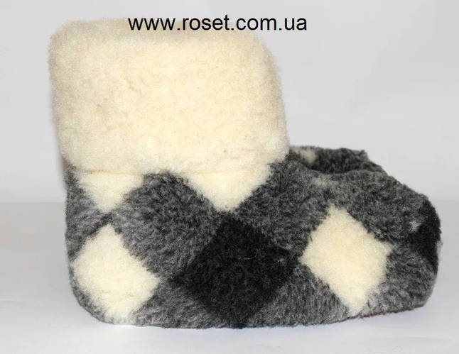 Купить Чуни из овчины натуральные с резиновой подошвой (37размер), цена ...