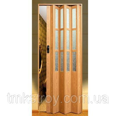 Дверь-гармошка ПВХ Symfonia "Дуб" (2030х860 мм) (ID#1308870981), цена ...