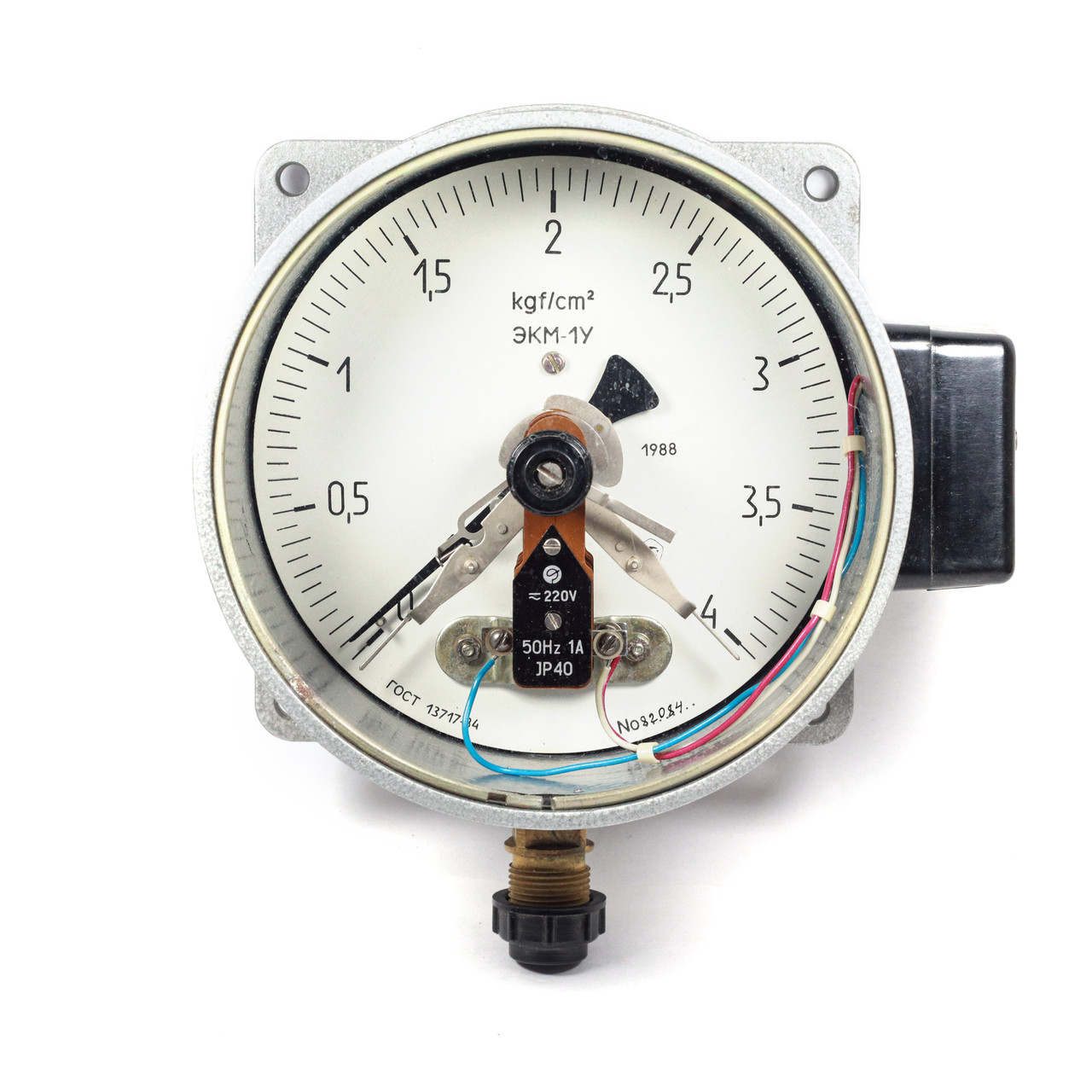 Манометр ЭКМ 4 кгс (0,4 МПа): продажа, цена в Луцке. Манометры от ...