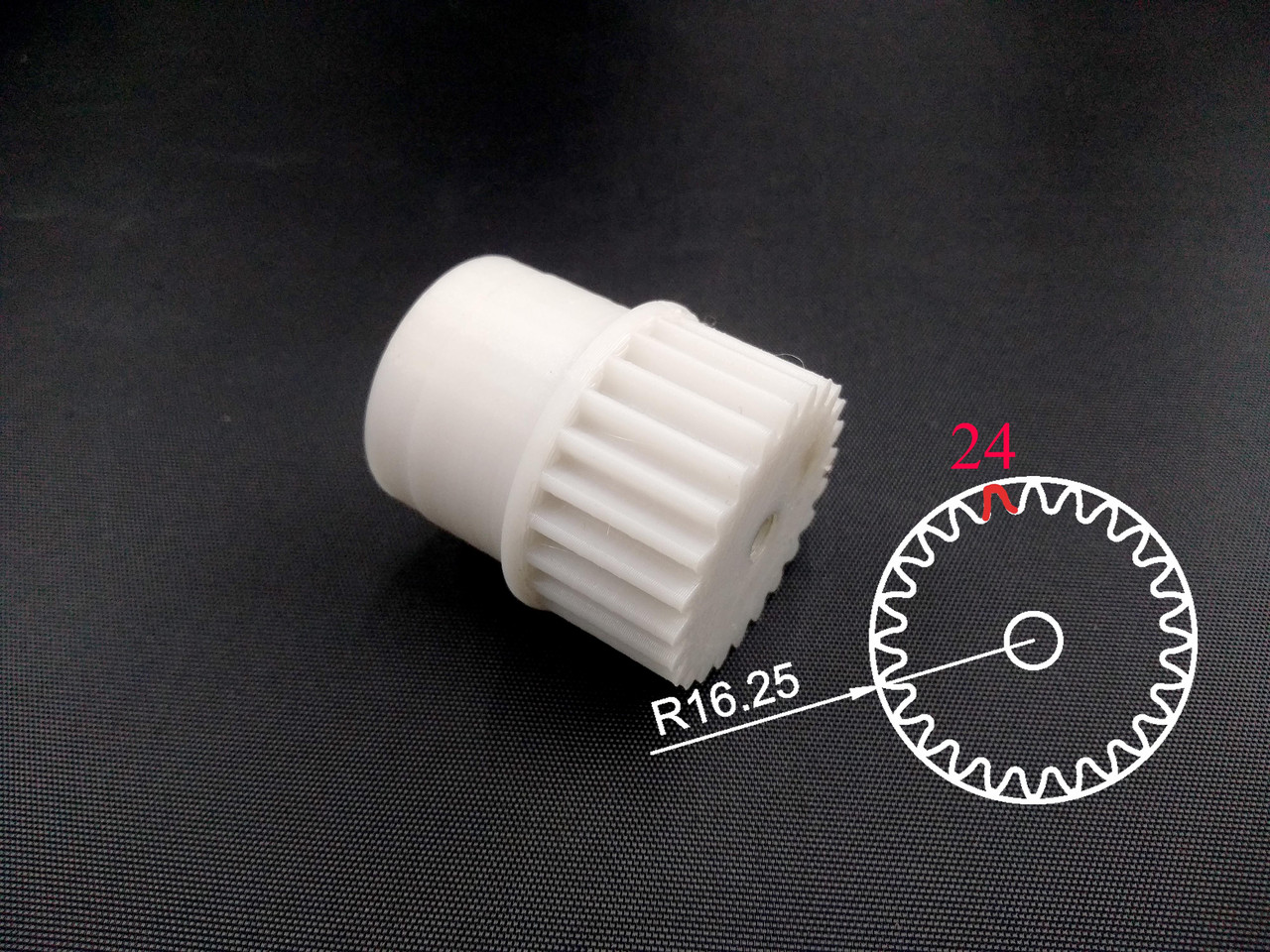 Шестерня редуктора погружного блендера Grunhelm EBS-1000MC SATURN ST-FP0053 ROTEX RTB-890 Holmer ...