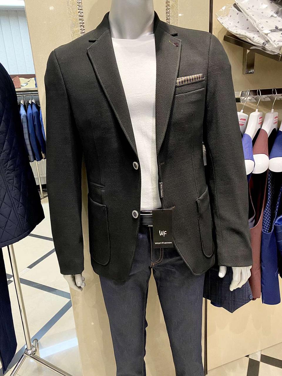 Пиджак Мужской West-Fashion Модель А 999А Черный — Купить Недорого на ...