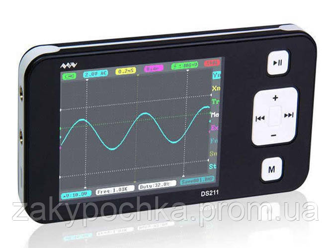 Nano Портативный цифровой осциллограф Mini DSO DS211, ціна 3925.60 грн ...