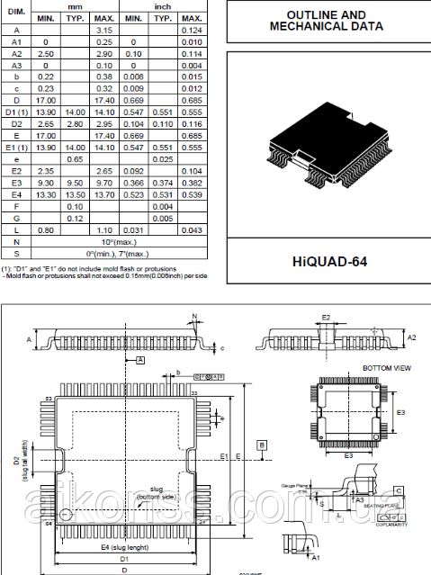 Мікросхема BOSCH 30344 VAG ECU DRIVER. BOSCH 30344 драйвер силових ланцюгів. bosch 7.9.7 ...