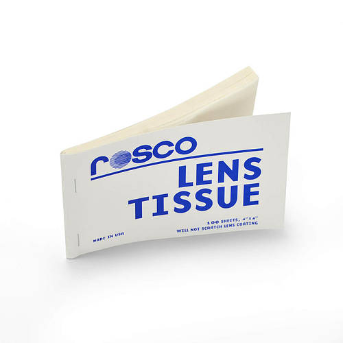 Салфетки для чистки линз ROSCO 74461 Lens Tissue Book of 100 Sheets ...
