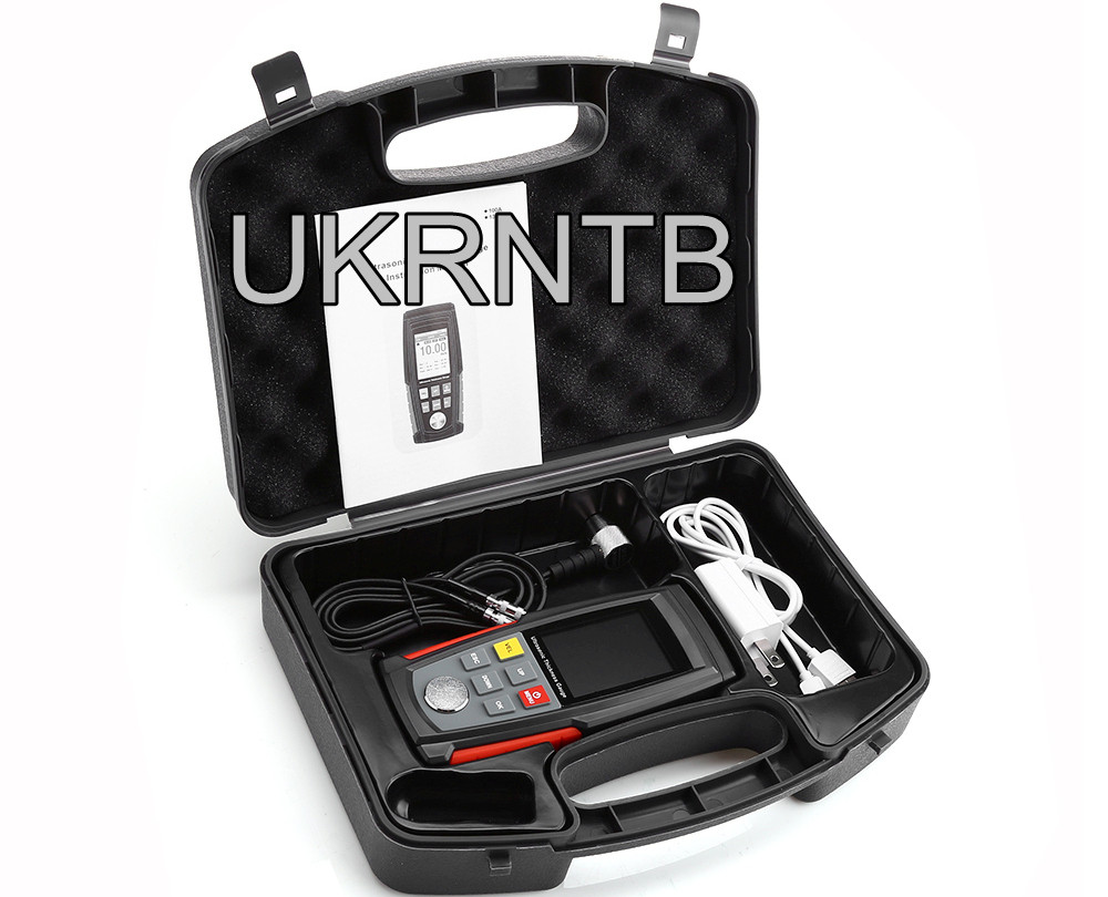 Ультразвуковой толщиномер Wintact WT100A 1-225 мм для металлов и неметаллов в кейсе / Ультразвук ...