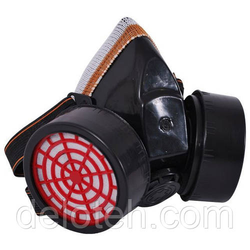 Респіратор із двома картриджами INTERTOOL SP-0028 (ID#1312064758), ціна: 125 ₴, купити на Prom.ua